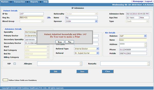 Goldstar Healthcare Private Ltd